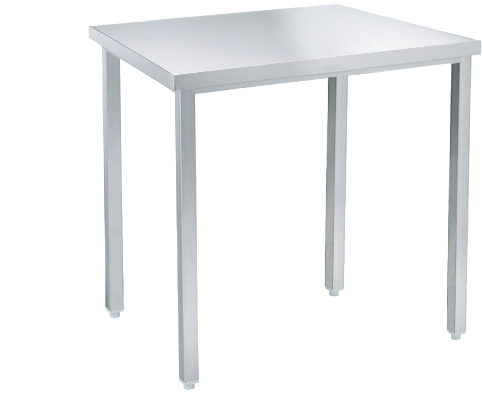 S/steel table 80cm wide 70 cm depth | ZOOMARK